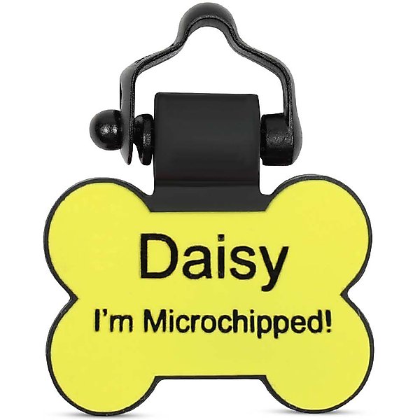 SILIDOG The Silent Dog Tag Silicone Bone Personalized Dog ID Tag ...