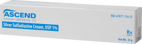 SILVER SULFADIAZINE Cream, 1%, 25-gm tube - Easy Refills | Chewy Rx