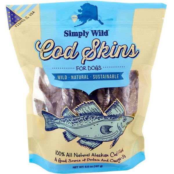 ICELANDIC+ Mini Cod Fish Chips Dehydrated Dog Treats, 9-oz bag - Chewy.com