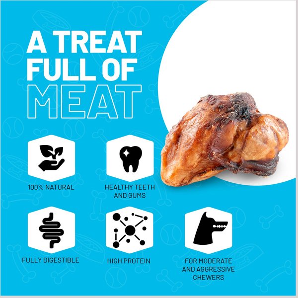 SITKA FARMS Beef Knee Caps Dog Bones, Large, 12 count - Chewy.com