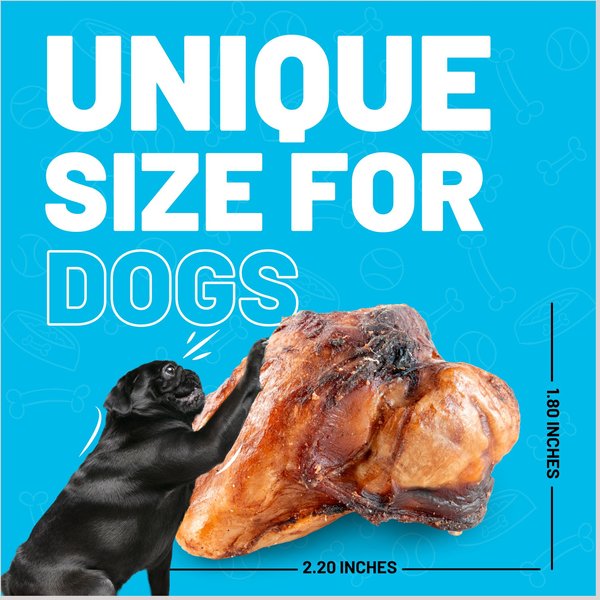 SITKA FARMS Beef Knee Caps Dog Bones, Large, 12 count - Chewy.com