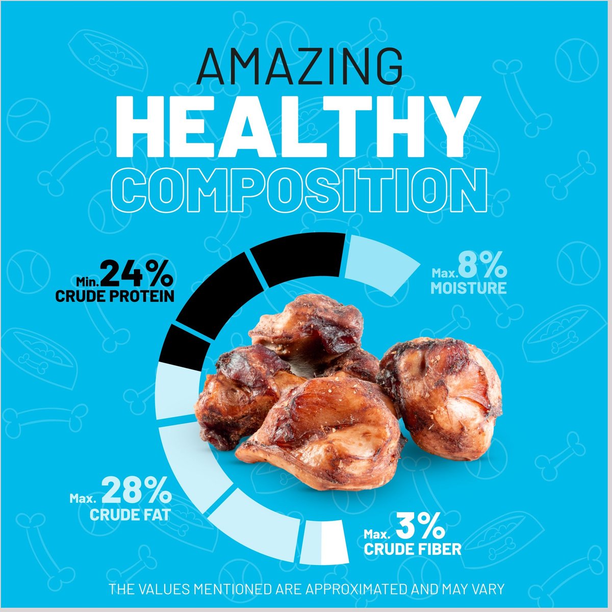 SITKA FARMS Beef Knee Caps Dog Bones, Large, 12 count - Chewy.com