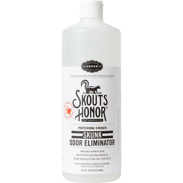 SKOUT'S HONOR Professional Strength Skunk Odor Eliminator, 32-fl oz ...