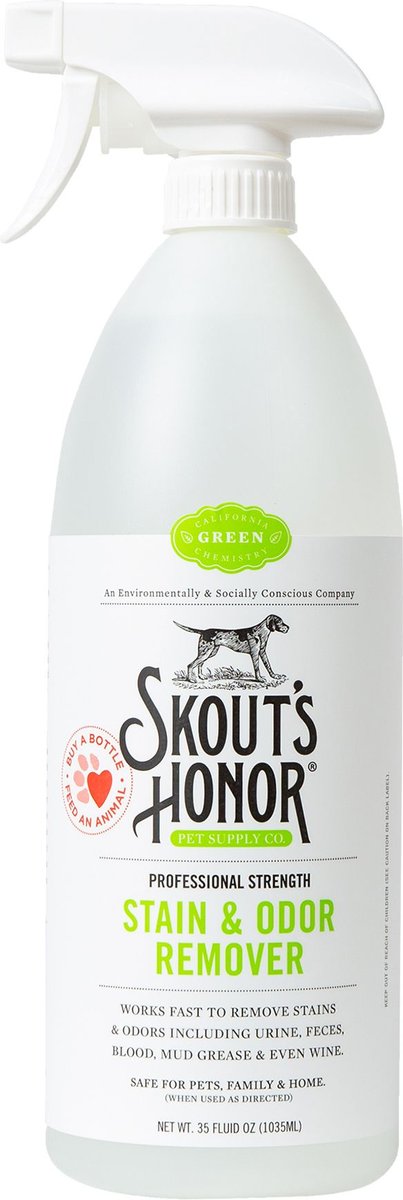 Out of Stock - SKOUT'S HONOR Professional Strength Stain & Odor Remover ...