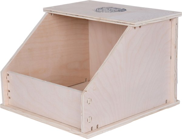 SMALL PET SELECT Chicken Nesting Box for Hens Laying Eggs Wooden ...