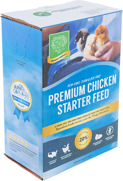 SMALL PET SELECT Corn-Free Soy-Free Non-GMO Chicken Starter Feed ...