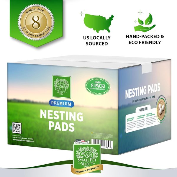 SMALL PET SELECT Fits Most Nesting Boxes, Chicken Coop Nest Liners ...