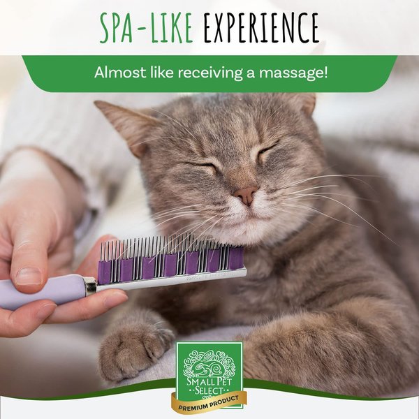 SMALL PET SELECT Hair Buster Fur Detangler Comb Cat, Dog & Small-Pet ...