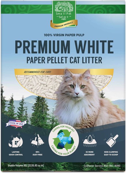 Out of Stock - SMALL PET SELECT Premium White Paper Pelleted Cat Litter ...
