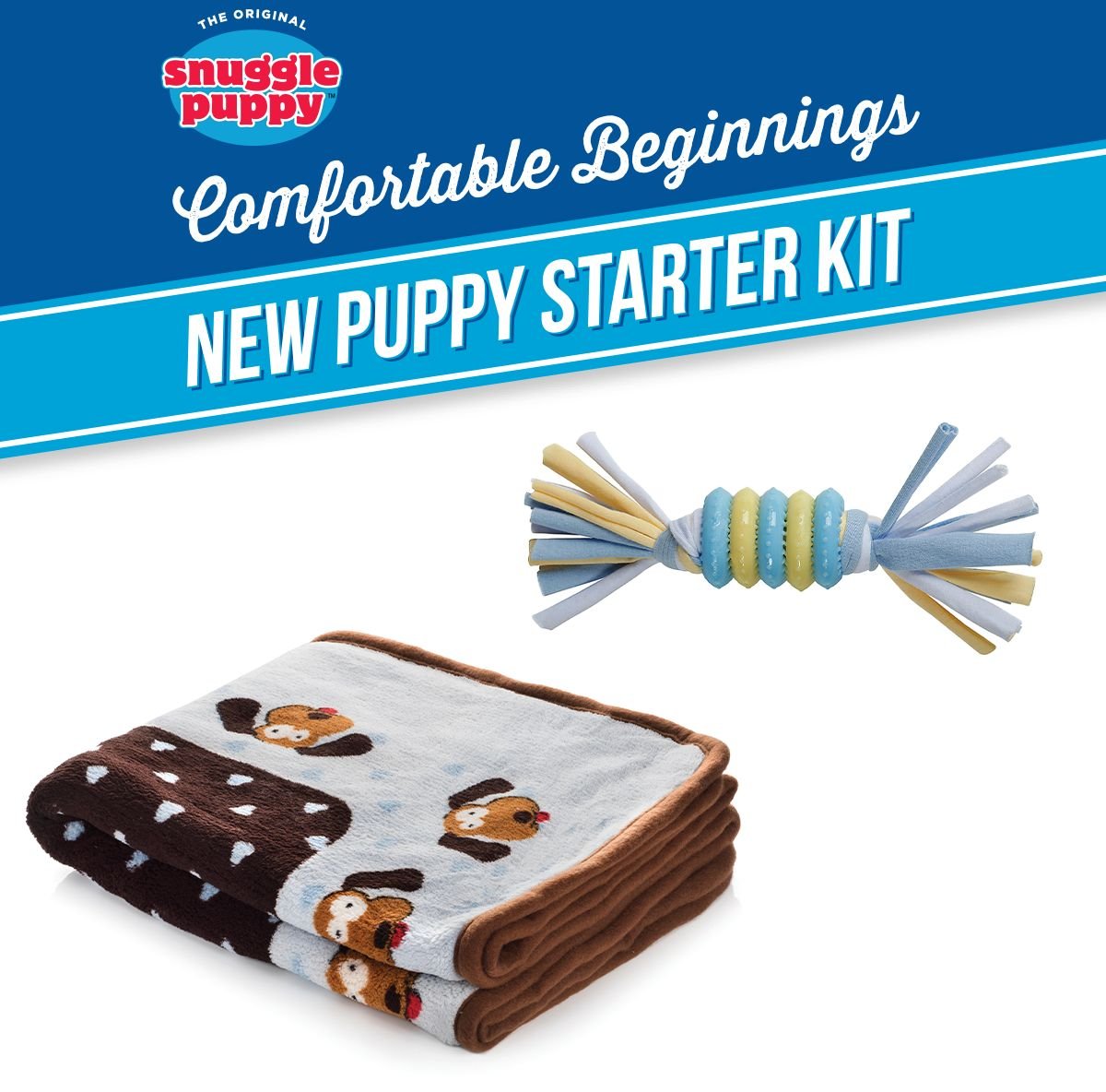 SMART PET LOVE Snuggle Puppy Comfortable Beginnings New Puppy Starter ...