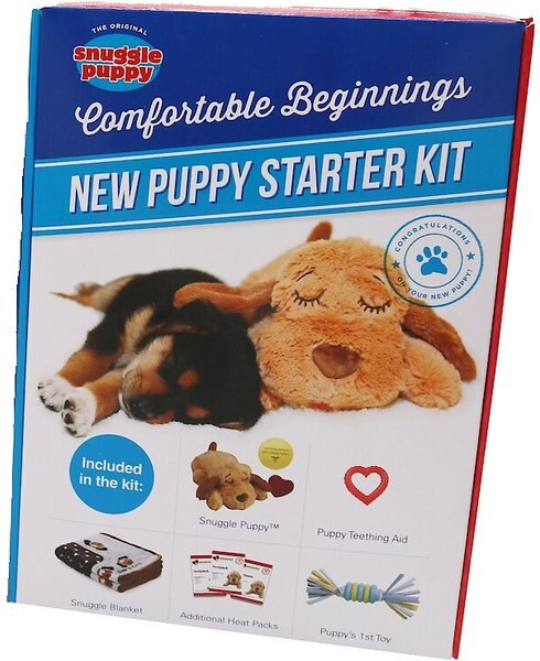 SMART PET LOVE Snuggle Puppy Comfortable Beginnings New Puppy Starter Kit Puppy, Blue - Chewy.com