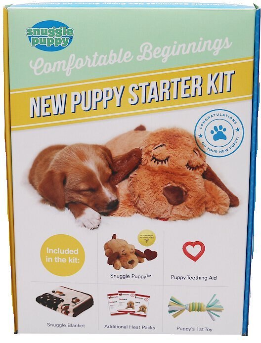 SMART PET LOVE Snuggle Puppy Comfortable Beginnings New Puppy Starter Kit Puppy, Neutral - Chewy.com