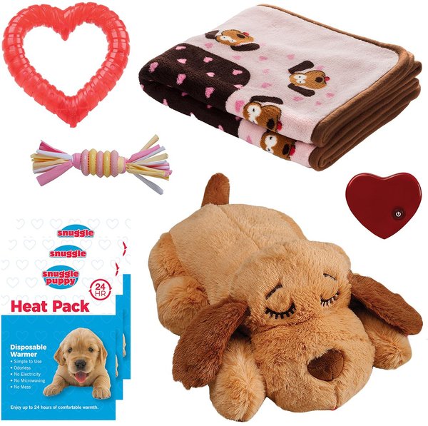 SMART PET LOVE Snuggle Puppy Comfortable Beginnings New Puppy Starter Kit Puppy, Pink - Chewy.com