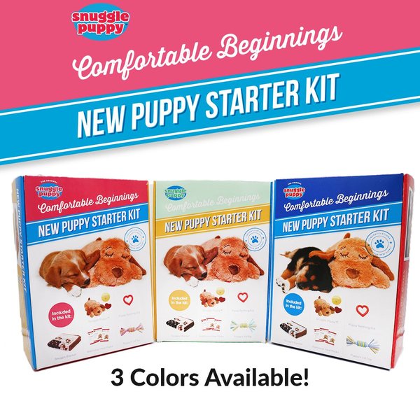 SMART PET LOVE Snuggle Puppy Comfortable Beginnings New Puppy Starter Kit Puppy, Pink - Chewy.com