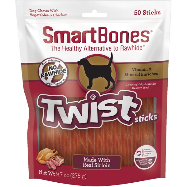 BUSY BONE Long-Lasting Real Meat Tiny Dog Treat, 60 count - Chewy.com