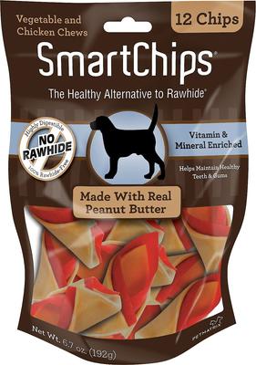 New Version Available - SMARTBONES SmartChips Real Peanut Butter Hard ...