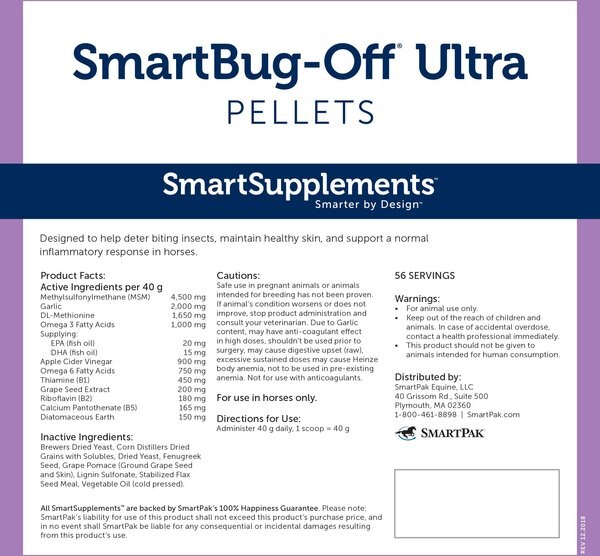 SMARTEQUINE SmartSupplements SmartBug-Off Ultra Fly Insect Control ...