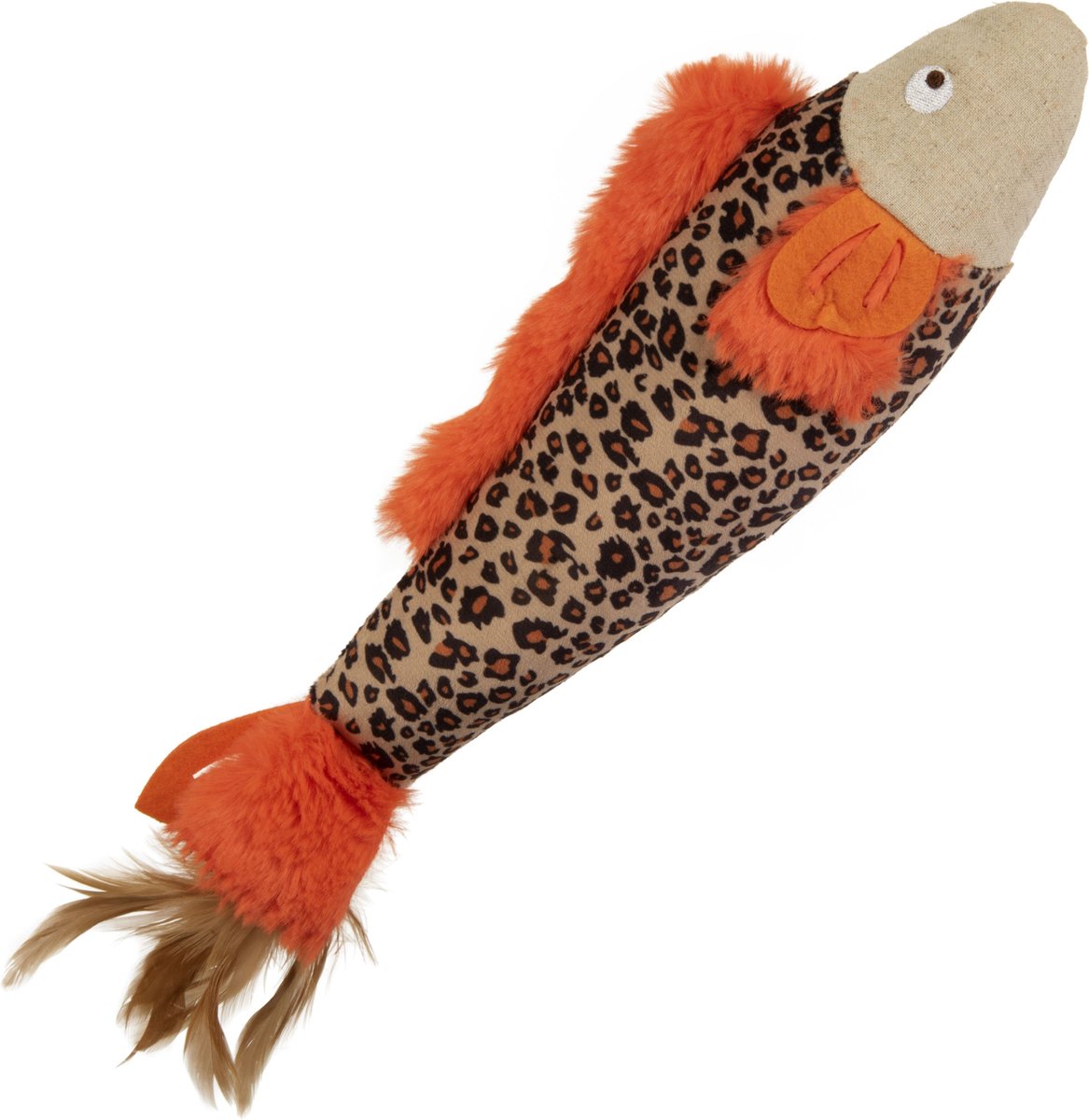 SMARTYKAT Instincts Fin Frenzy Crinkle Plush Kicker with HappyNip ...