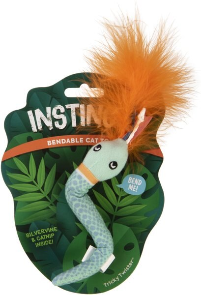 SMARTYKAT Instincts Tricky Twister Bendable with HappyNip Silvervine ...