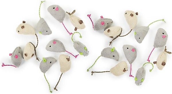 SMARTYKAT Skitter Critters Catnip Mice Cat Toys with Catnip - Chewy.com