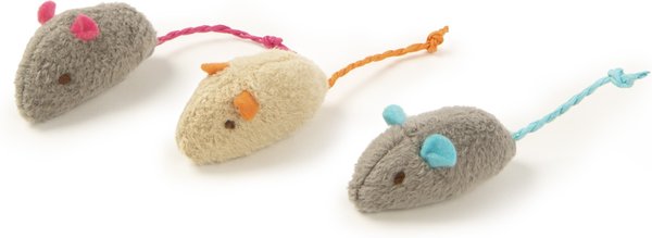 SMARTYKAT Skitter Critters Catnip Mice Cat Toys with Catnip - Chewy.com