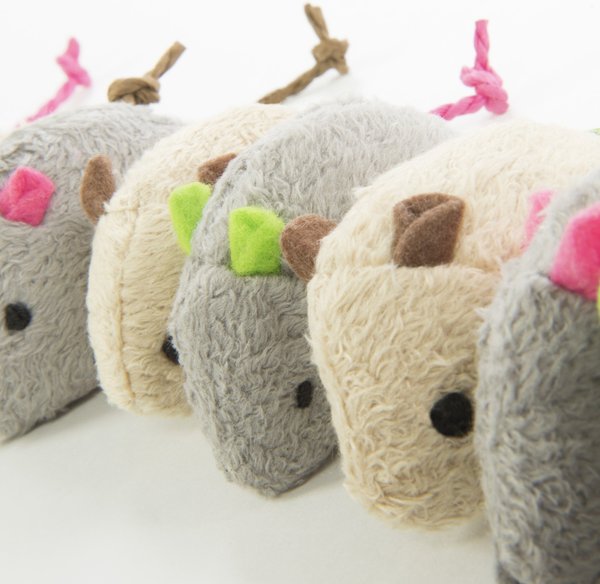 SMARTYKAT Skitter Critters Catnip Mice Cat Toys with Catnip - Chewy.com