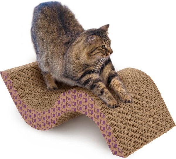Discontinued - SMARTYKAT Super Scratcher Scroll Catnip Infused Hideout ...