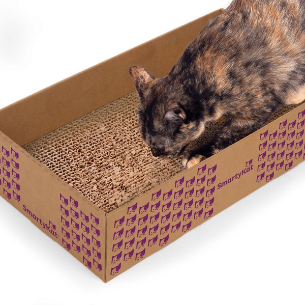 Discontinued - SMARTYKAT Super Scratcher Stacker, 3 count - Chewy.com