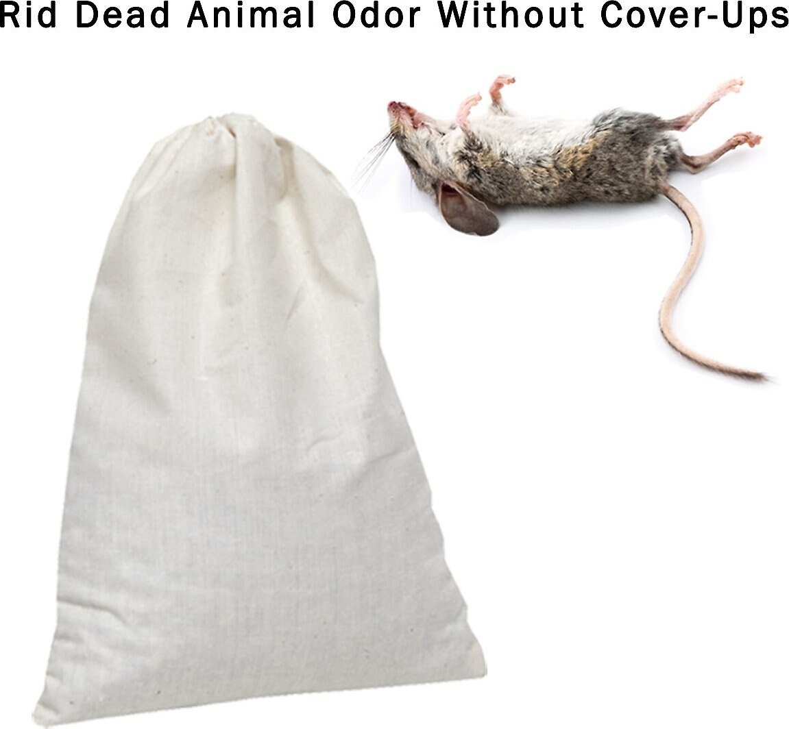 SMELLEZE Reusable Dead Rodent Odor Eliminator Deodorizer Pouch - Chewy.com