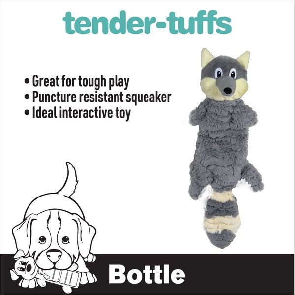 Out of Stock - SNUGGLE PUPPY Tender-Tuffs Fox Tough Squeaky Dog Bottle ...