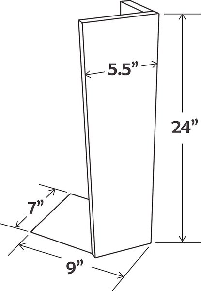 SOFA-SCRATCHER Furniture Protector Squared Cat Scratching Post, Moss ...