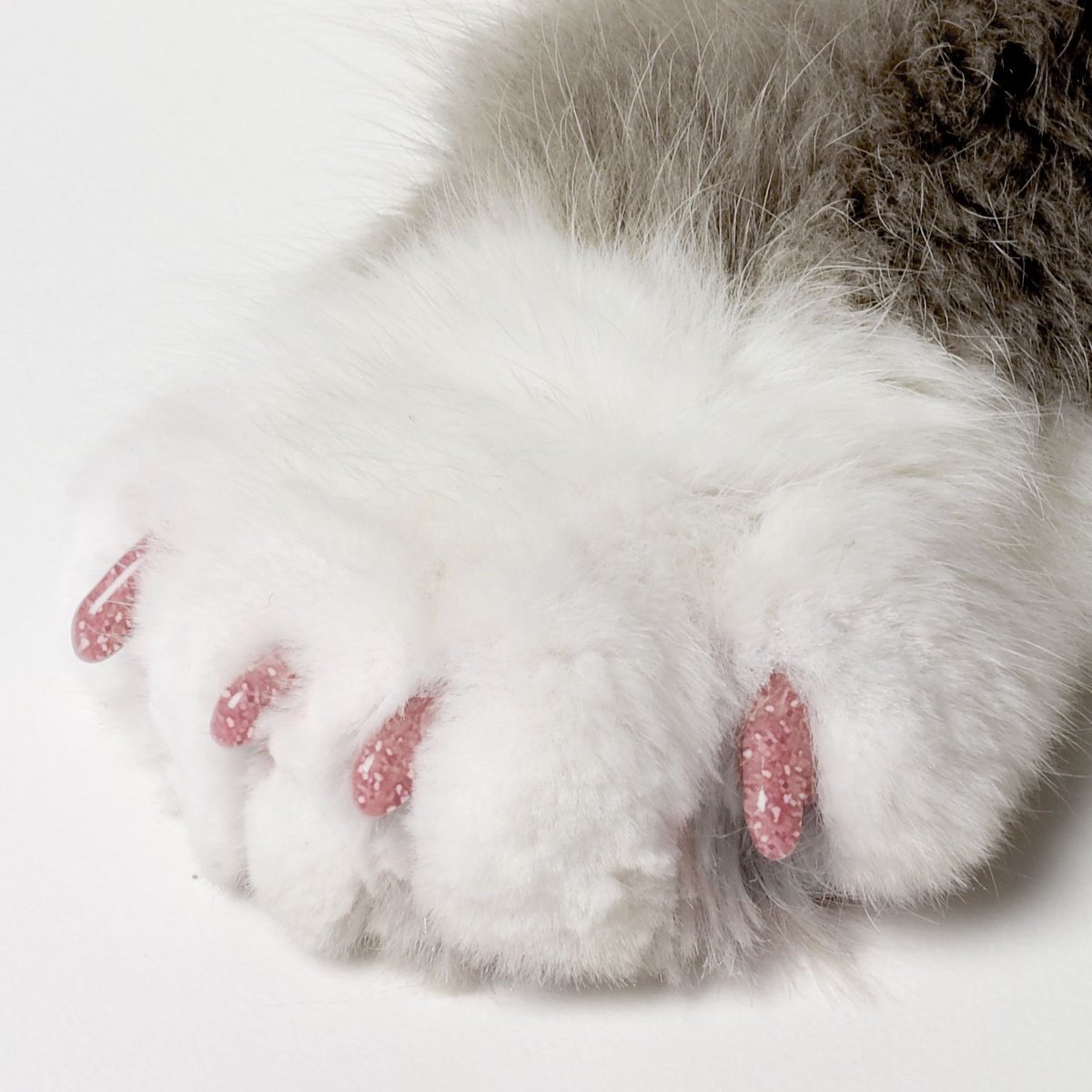 SOFT CLAWS Cat Nail Caps, 40 count, Medium, Pink Sparkle - Chewy.com