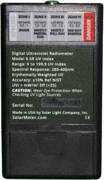 SOLARMETER Model 6.5R UV Index Meter Reptile Accessory, Green - Chewy.com