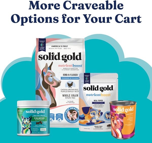 SOLID GOLD Chicken Bone Broth with Lavender & Chamomile Dog Food Topper ...