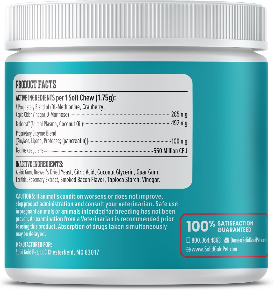 SOLID GOLD Grass Burn Lawn Protection Soft Chews Urine Neutralizer ...