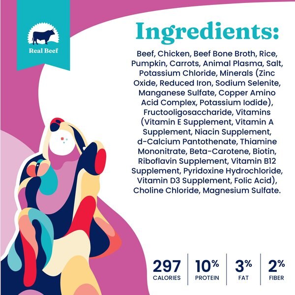 SOLID GOLD Homestyle Meal Gut Health Beef Dog Food Topper, 9-oz pouch ...