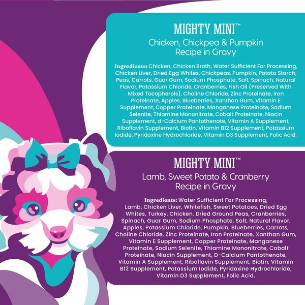 SOLID GOLD Mighty Mini Small & Toy Breed Grain-Free Variety Pack Wet ...