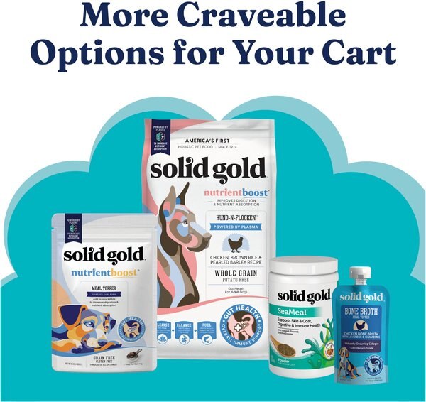 SOLID GOLD Nutrientboost Hund-n-Flocken Chicken Recipe with Healthy ...