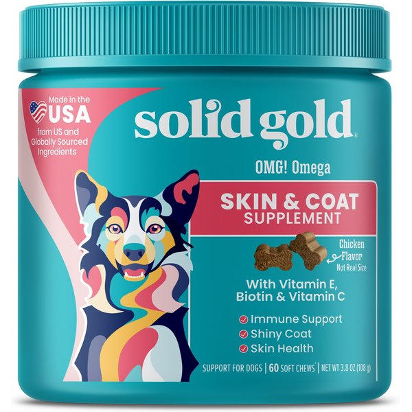 HEALTHY BREEDS Omega HP Soft Chews Dog Supplement, 60 count, Shih Tzu ...