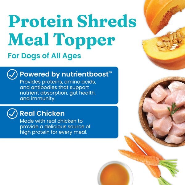 SOLID GOLD Protein Shred with Real Chicken & Vegetables Dog Food ...