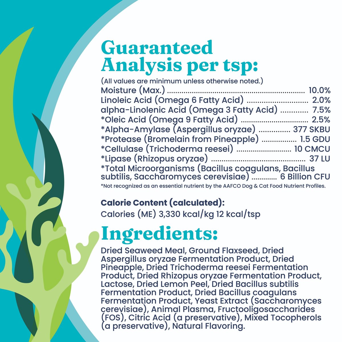 SOLID GOLD SeaMeal Probiotic Powder Digestive Support Food Topper ...