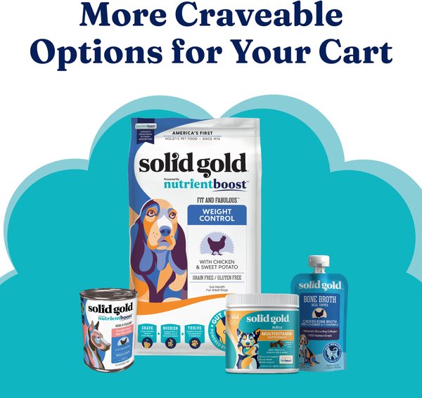 SOLID GOLD SeaMeal Probiotic Powder Digestive Support Food Topper ...