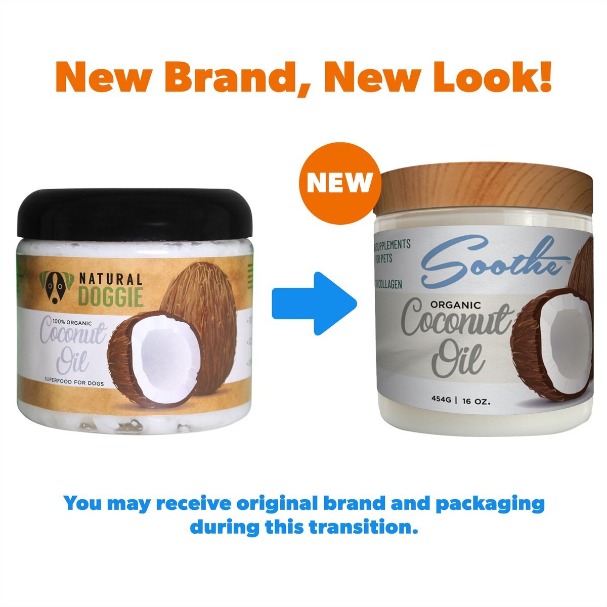 SOOTHE BY BUDDYREST Coconut Oil with Collagen Dog Supplement, 16-fl oz ...