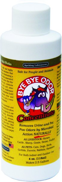 Out of Stock - SPALDING LABS Bye Bye Odor Concentrate Horse Aid, 4-fl oz bottle - Chewy.com