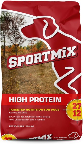 SPORTMIX High Protein Adult Dry Dog Food, 50-lb bag - Chewy.com