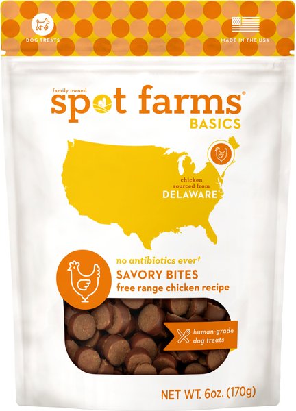 Discontinued - SPOT FARMS Basics Free Range Chicken Recipe Savory Bites ...
