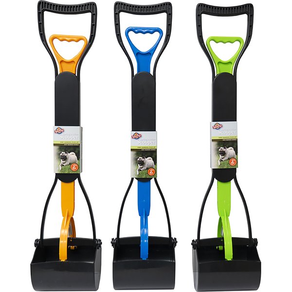 SPOTTY Spring Action Poop Scooper, Color Varies, Large - Chewy.com