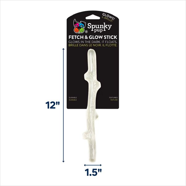 SPUNKY PUP Fetch & Glow Stick Dog Chew Toy - Chewy.com