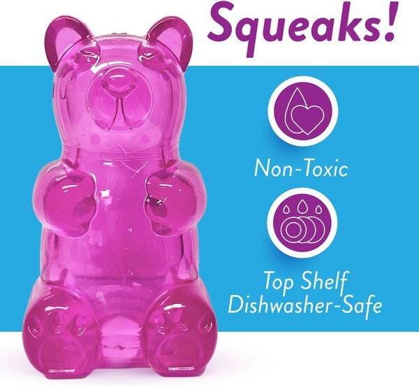 SPUNKY PUP Spunky Bear Squeaky Dog Chew Toy, Medium - Chewy.com