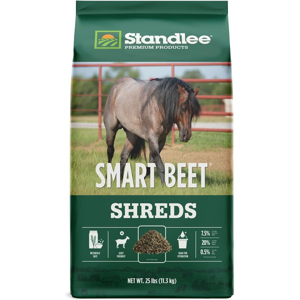 STANDLEE Smart Beet Shreds Horse Feed, 25-lb bag - Chewy.com